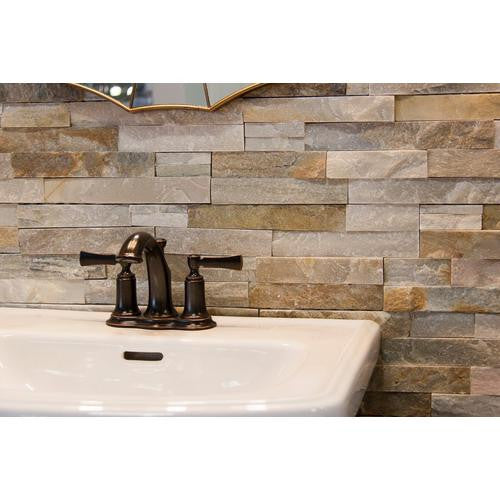 Beachwalk Split Face Slate Panel Ledger – stonefamily